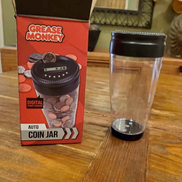 Grease Monkey | Other | Grease Monkey Coin Jar Auto Bank Digital Money ...